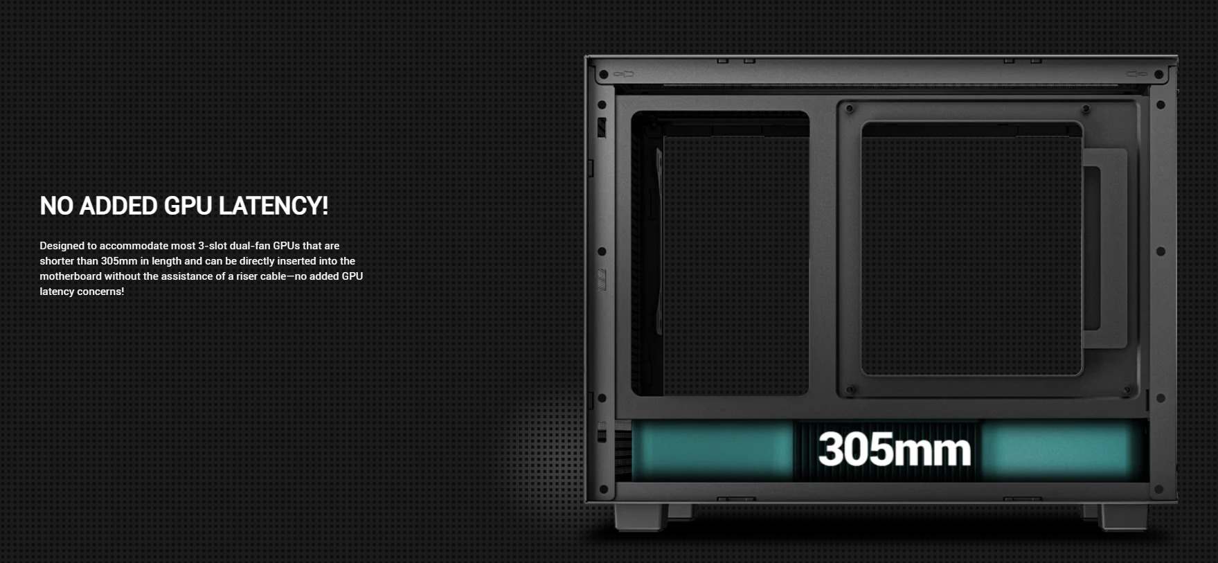 DeepCool CH160 Mini-ITX Portable PC Case – High Airflow Compact Design ...