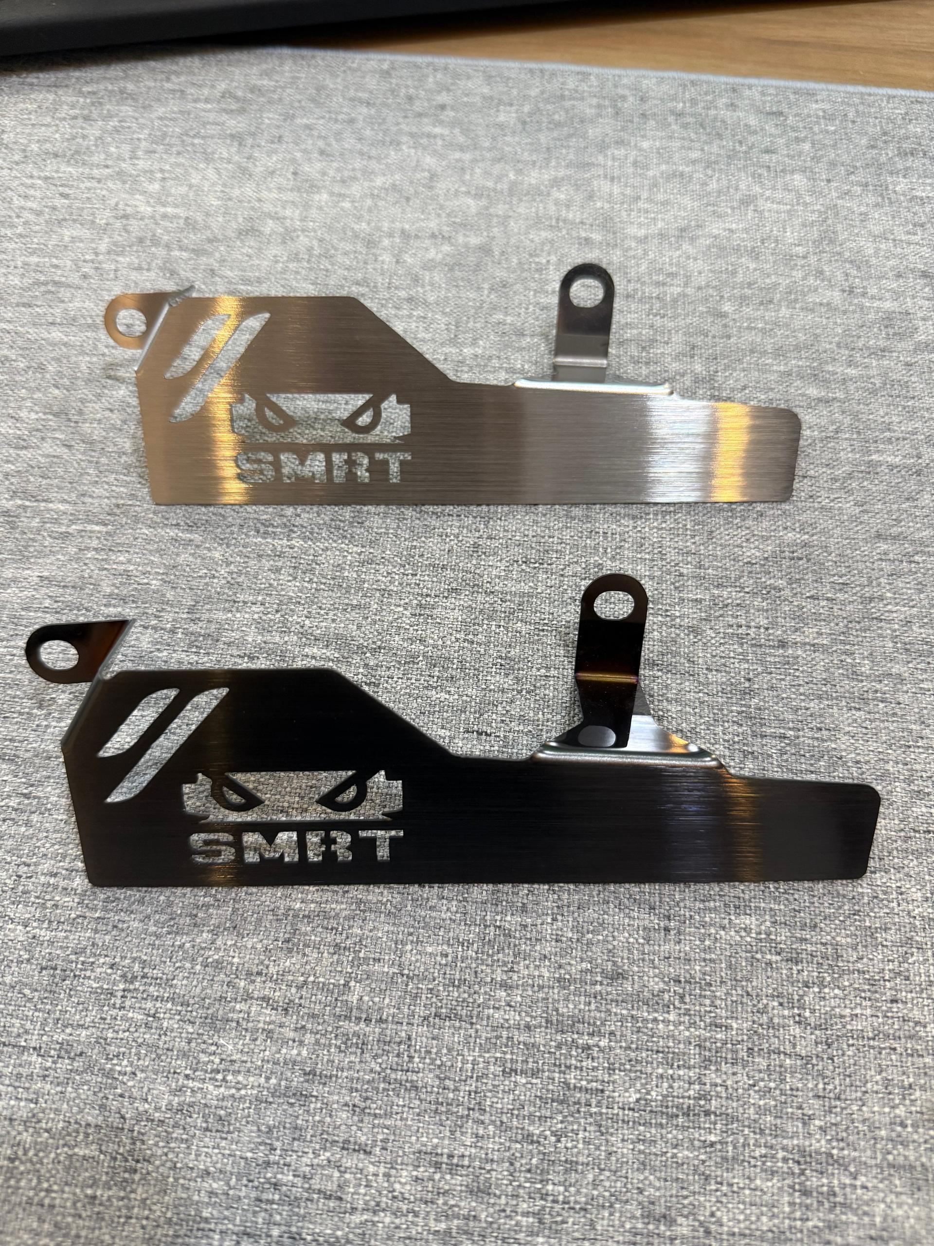 SMRT Yamaha Nvx155 v2 Nmax 155 v2 Neck Radiator Cover Grey / Silver Nvx ...
