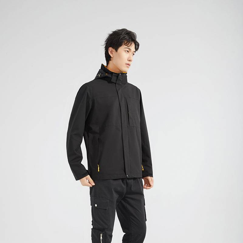 💦[RV - WATERPROOF]💦Jacket Hoodie Boleh Tanggal Windbreaker Hiking Water ...