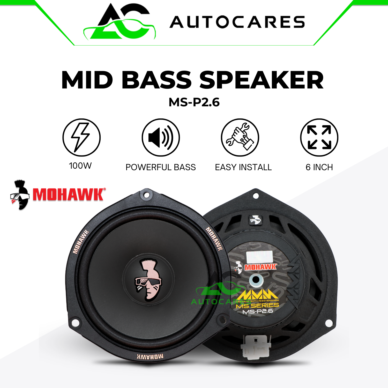 Plug & Play MOHAWK(MS) Speaker OEM For Axia Myvi Bezza Viva Ativa ...