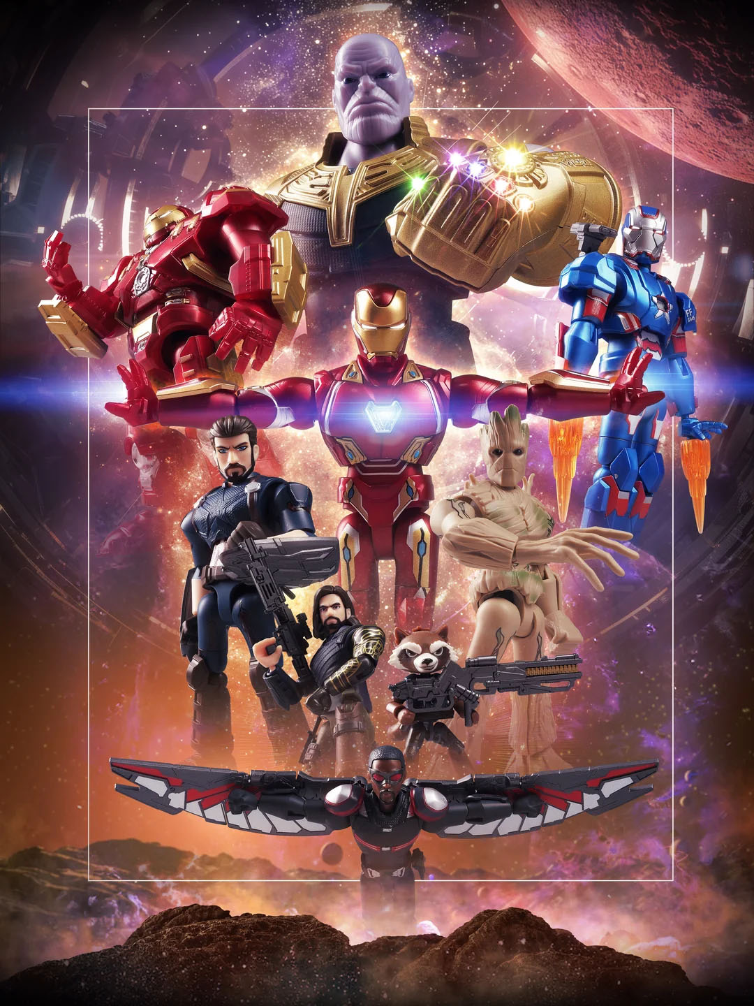 Bruco / Blokees Marvel Superheroes Blind Box - THE INFINITY SAGA Series ...