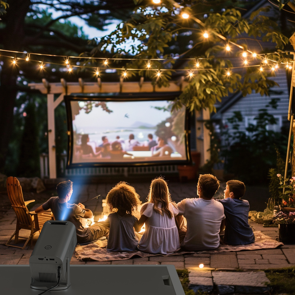 Ultra Short Throw HP330 Mini Projector 1080P Android Smart 4K Projector ...