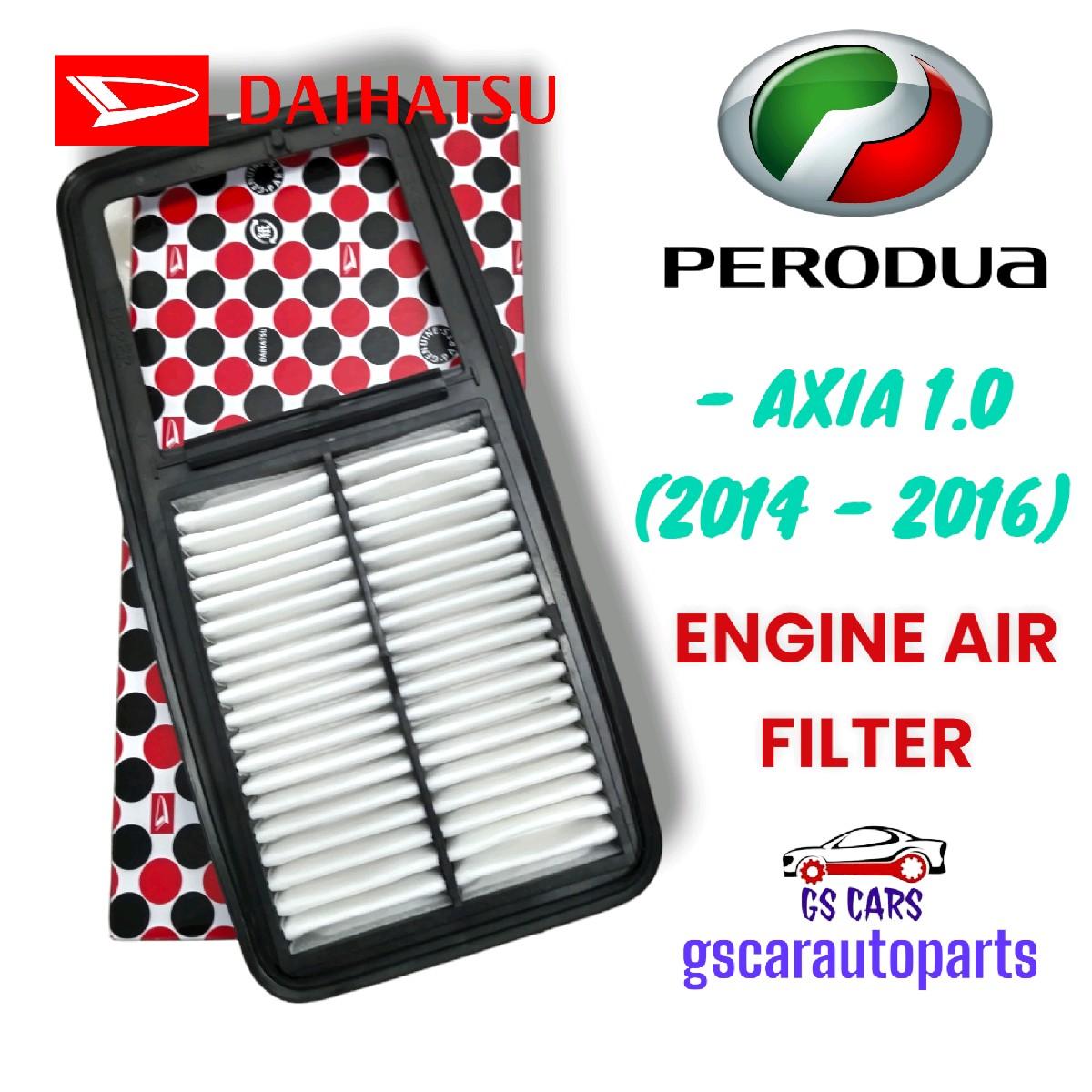 Perodua Axia 1.0 2014-2016 Engine Air Filter Penapis Udara Enjin Kereta ...