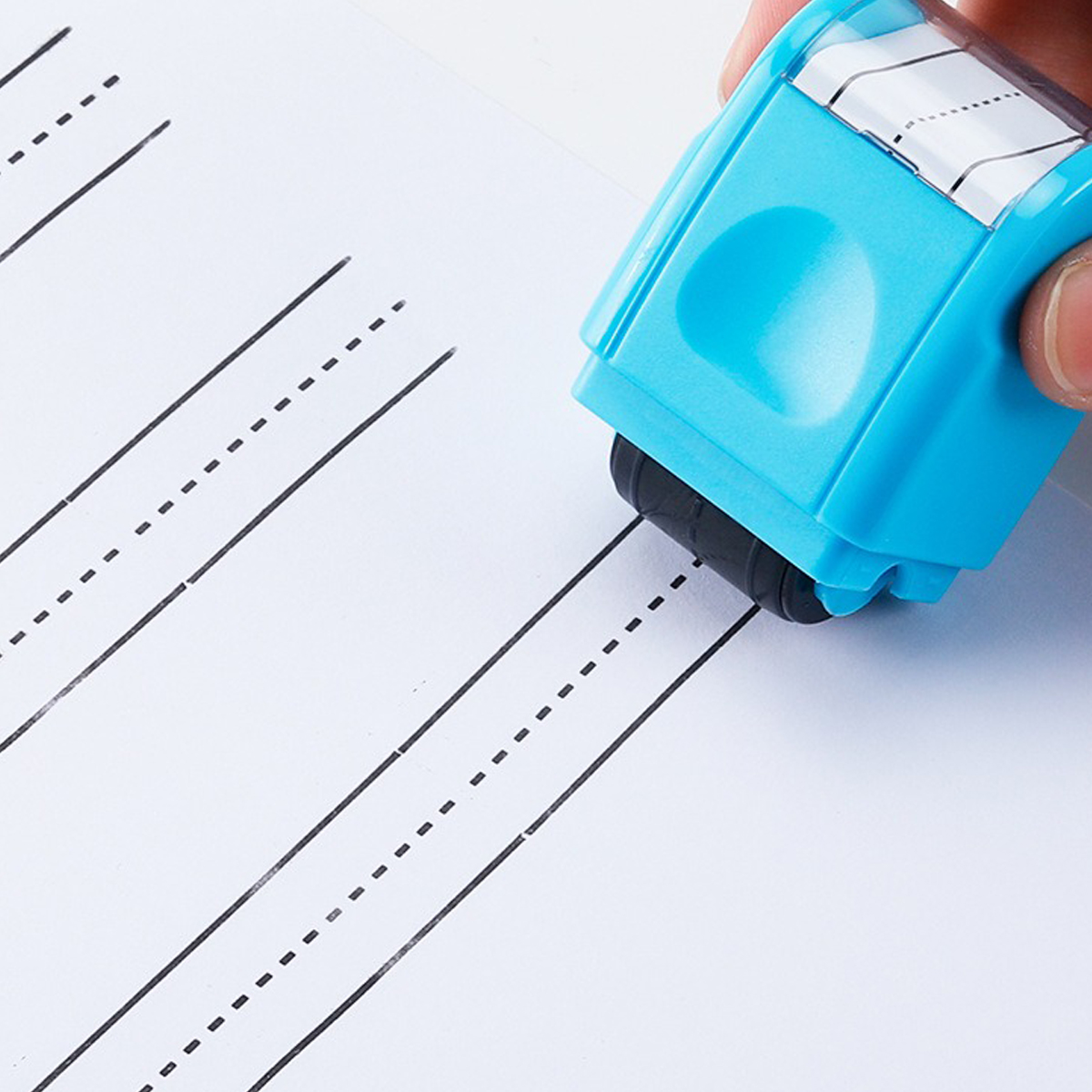 Dashed Handwriting Lines Stamp for Student Study English Efficient Line ...