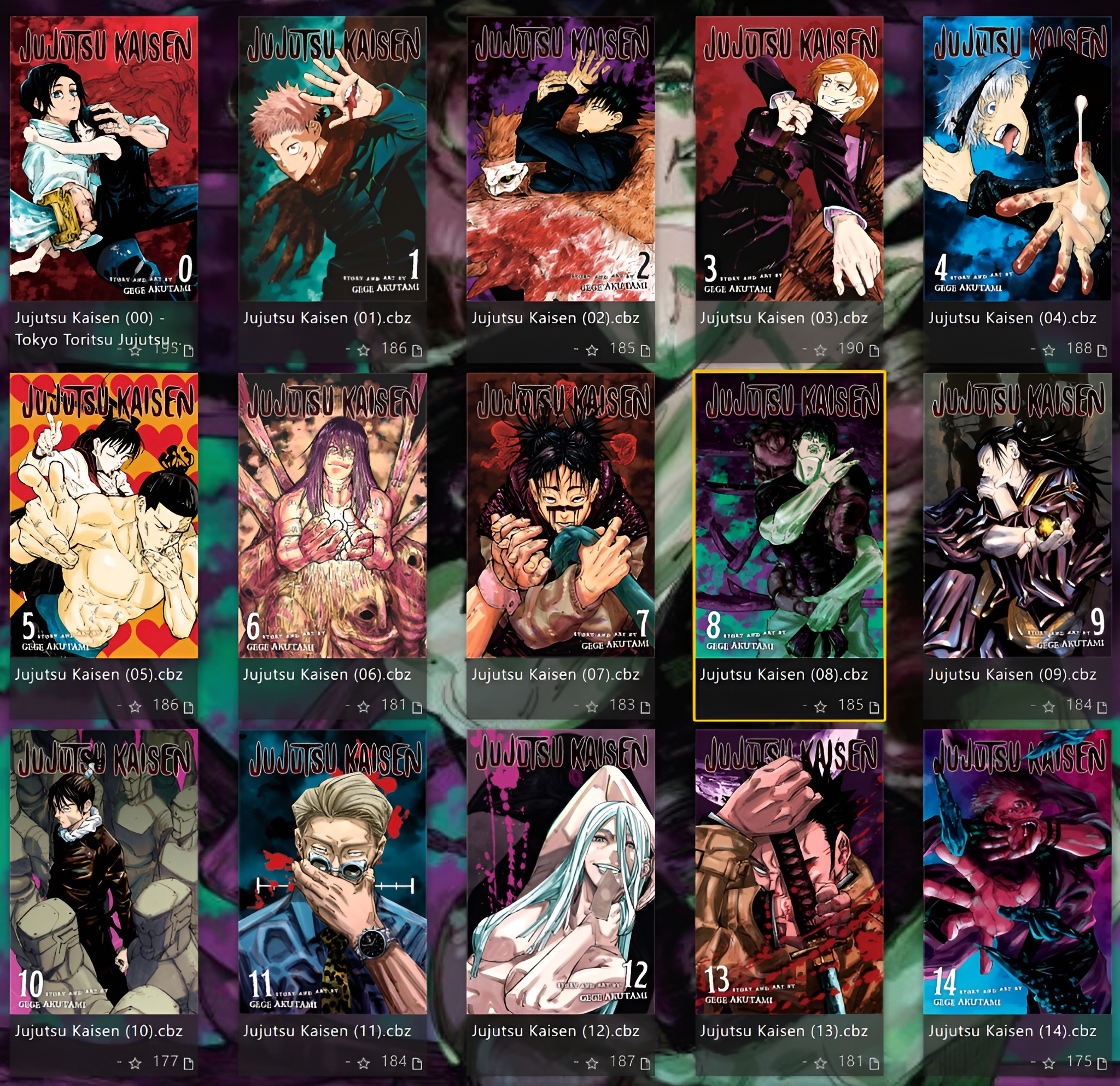 Jujutsu Kaisen + Prequel (Official Edition) 0-25 Ongoing (Digital Manga ...