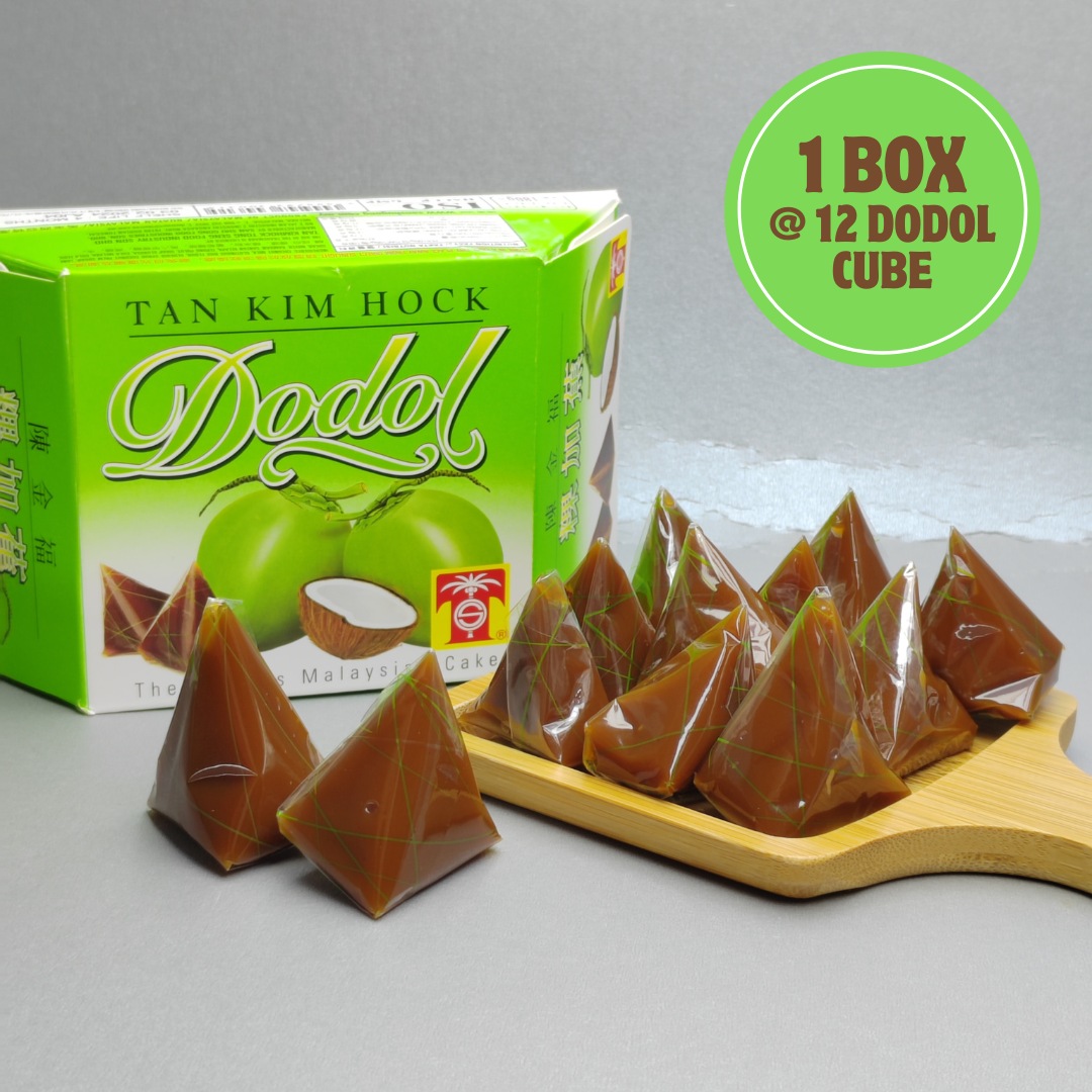 Tan Kim Hock HALAL Dodol Kelapa - 180g ( Large Box ) | Dodol Melaka Malaya Delight | Shopee Malaysia