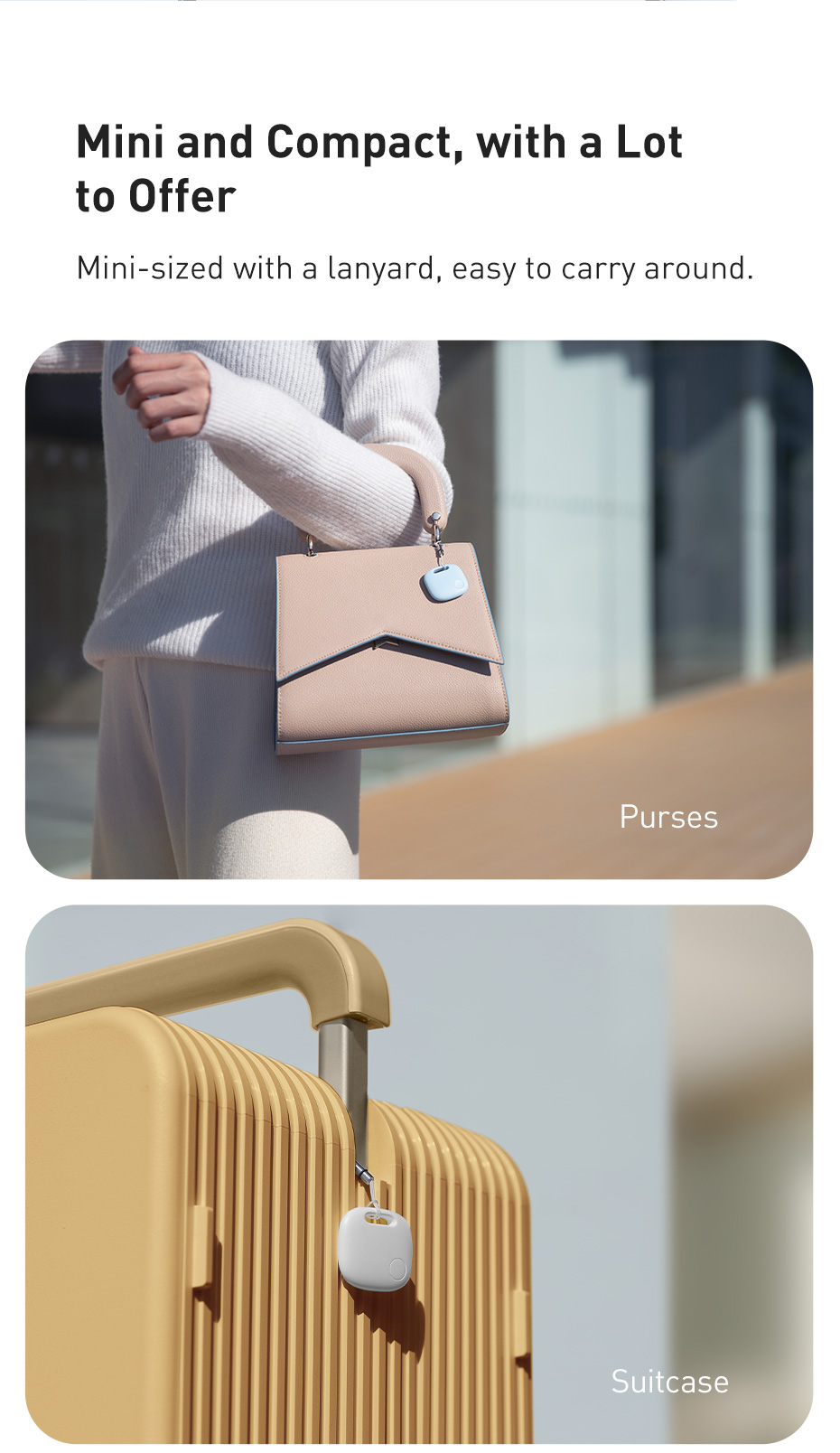 Baseus T2/T2 Pro Wireless Smart Tracker Mini Anti-Lost Track Device ...