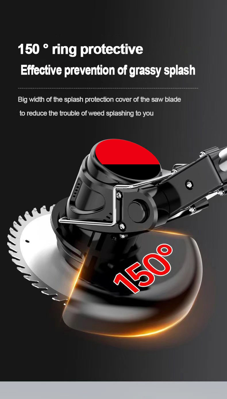 Mesin Rumput Bateri 998VF Multifunctional Electric Lawn Mower ...