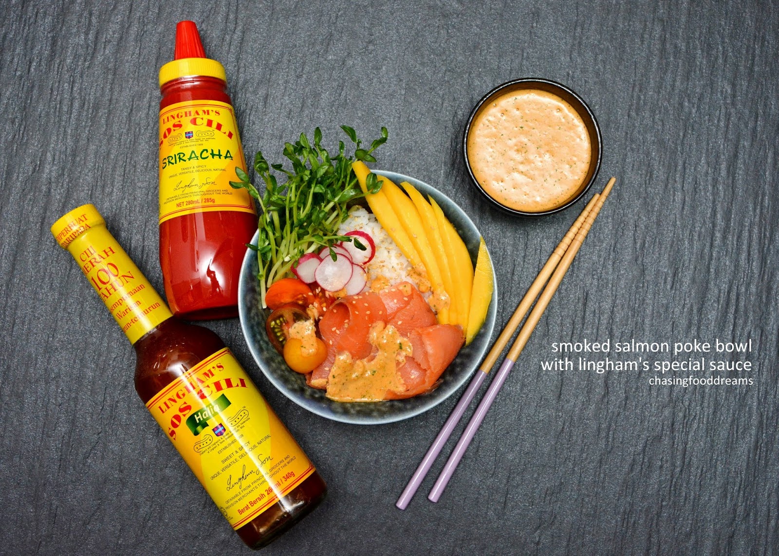 Sauce Cili Garlic Chili Sos Sriracha Thai Ginger Lingham Extra Hot ...