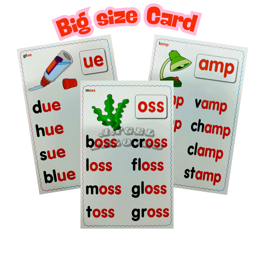 English flash card for kid Express Learning 1000 Phonics Flash Cards ...