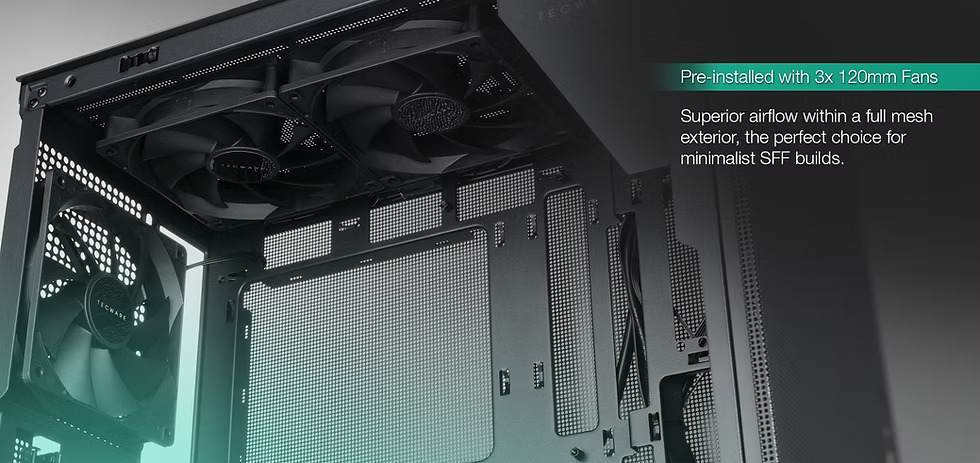 Tecware Fusion 2 AIR Micro ATX (mATX) Gaming PC Case | Shopee Malaysia