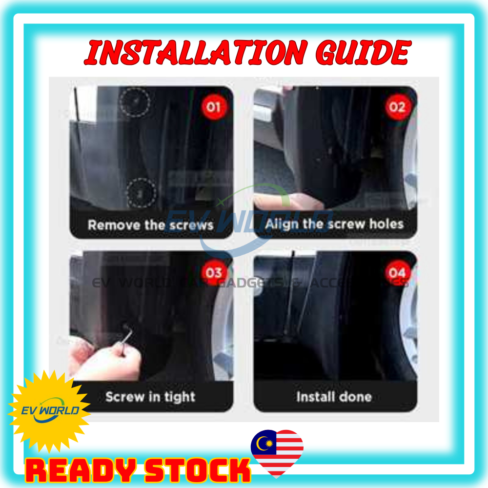 【J349】Fender Kereta Untuk Jaecoo J7 Wheel Mudguards Front Rear Splash ...