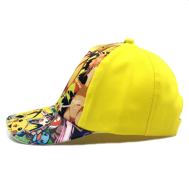 Pokemon Pikachu Anime Baseball Cap (Kids Size/ Saiz Kanak2 / Saiz Budak ...