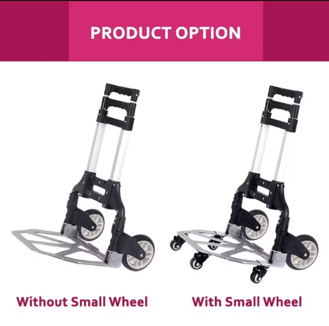 Smart Foldable Hand Trolley Shopping Luggage Truck 75KG Troli Angkat ...