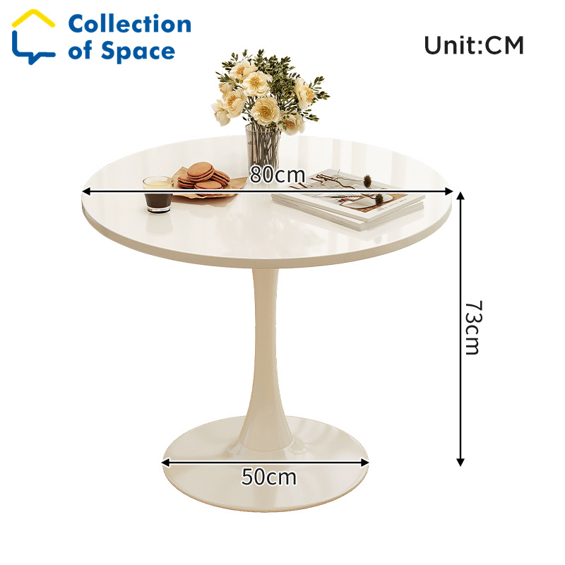 Coffee Table Cafe Table 80CM Meja Makan Dining Table Office Discussion ...