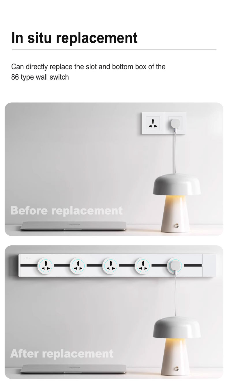 【⚡10 Years Warranty⚡】TEP Power Track Socket System 32A Flat Pin/USB ...