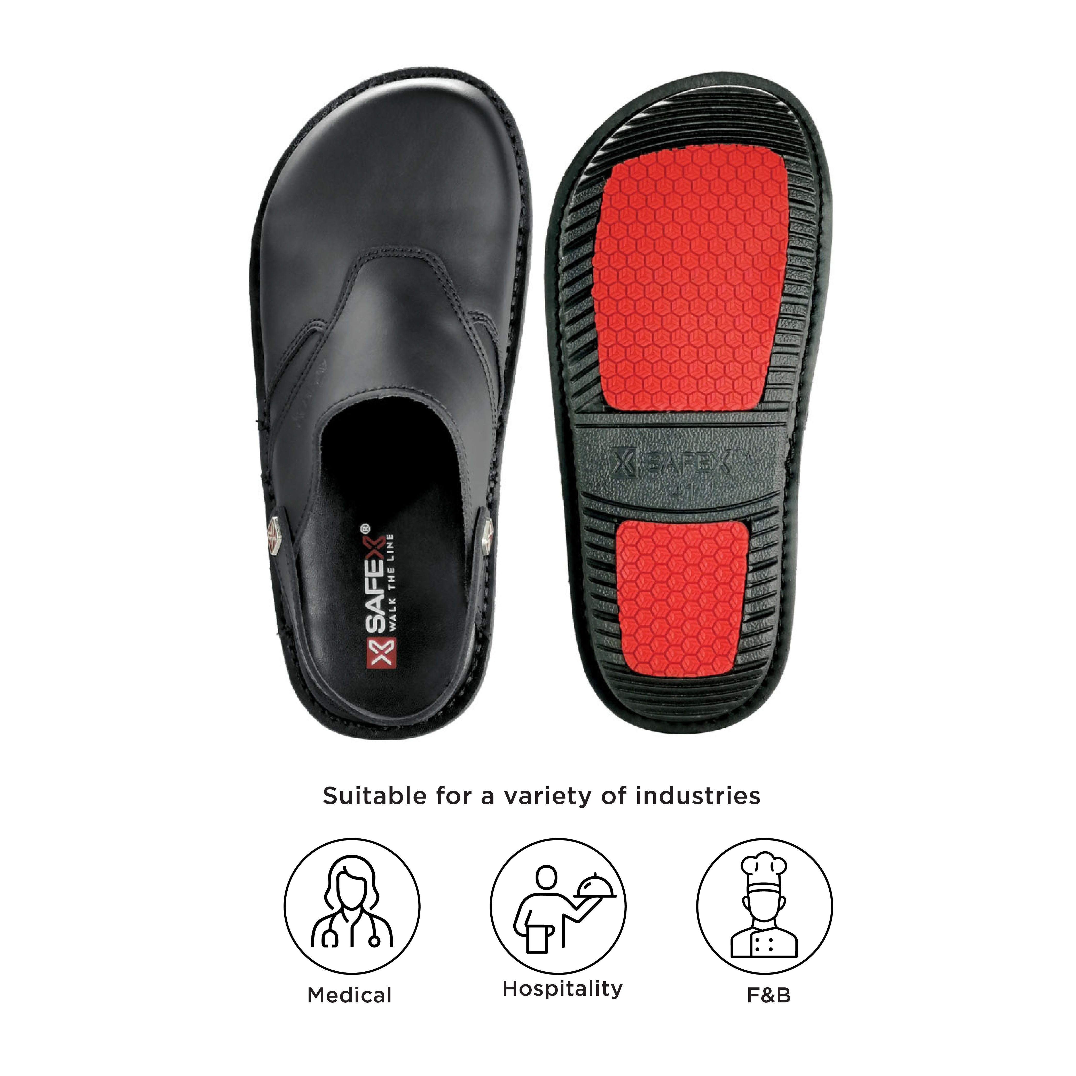 Safex Pro Series Clogs with Toe Cap SFC-8300/1-HT | Shopee Malaysia