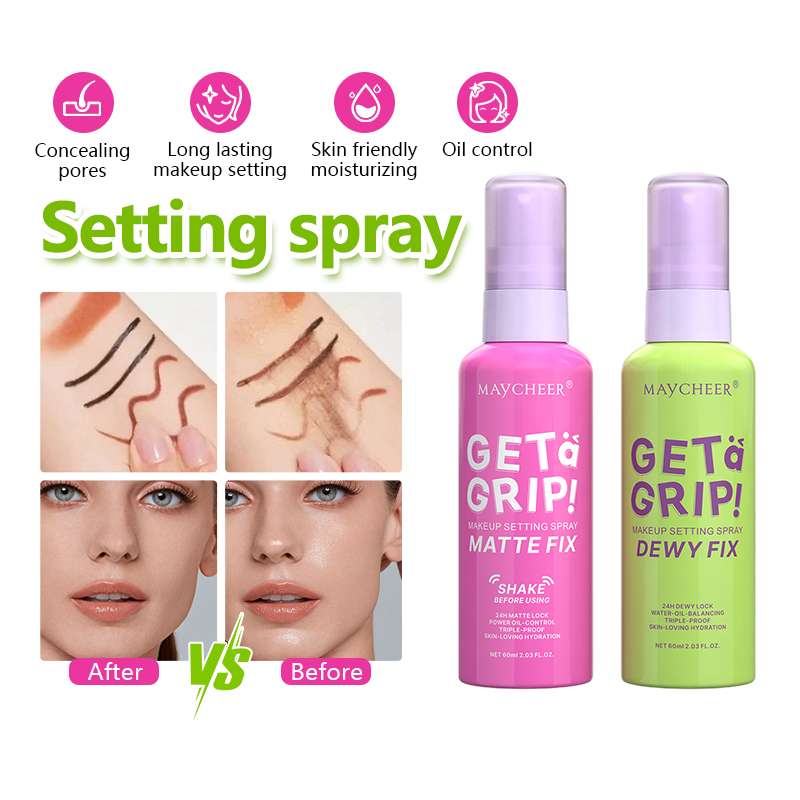 Fixing Spray Makeup Setting Spray Long-lasting Waterproof Sweat ...