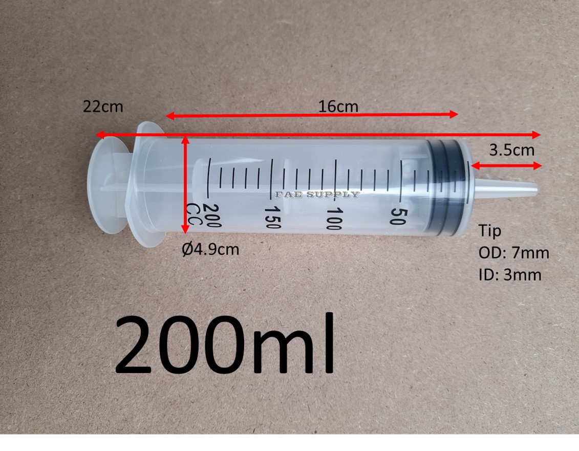 Bundle Picagari Syringe 1/5/10/20/50/60/100/150/200/300/500 ml CC ...