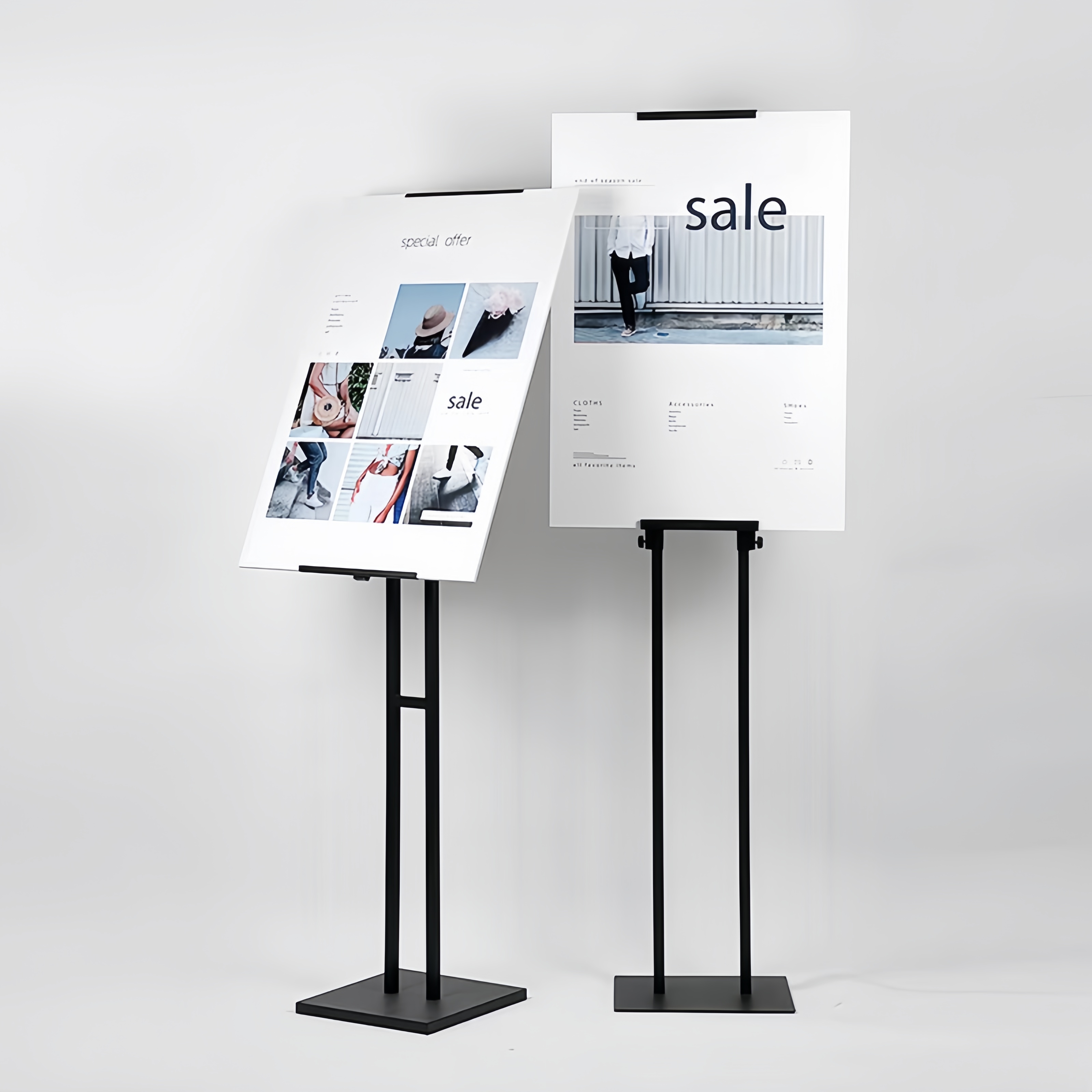 Poster Display Stand Foamboard Kt Board Slope Stand, Menu Holder ...