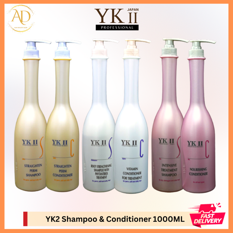 YK2 Shampoo & Hair Conditioner Root Straighten Root Strengthening Anti ...