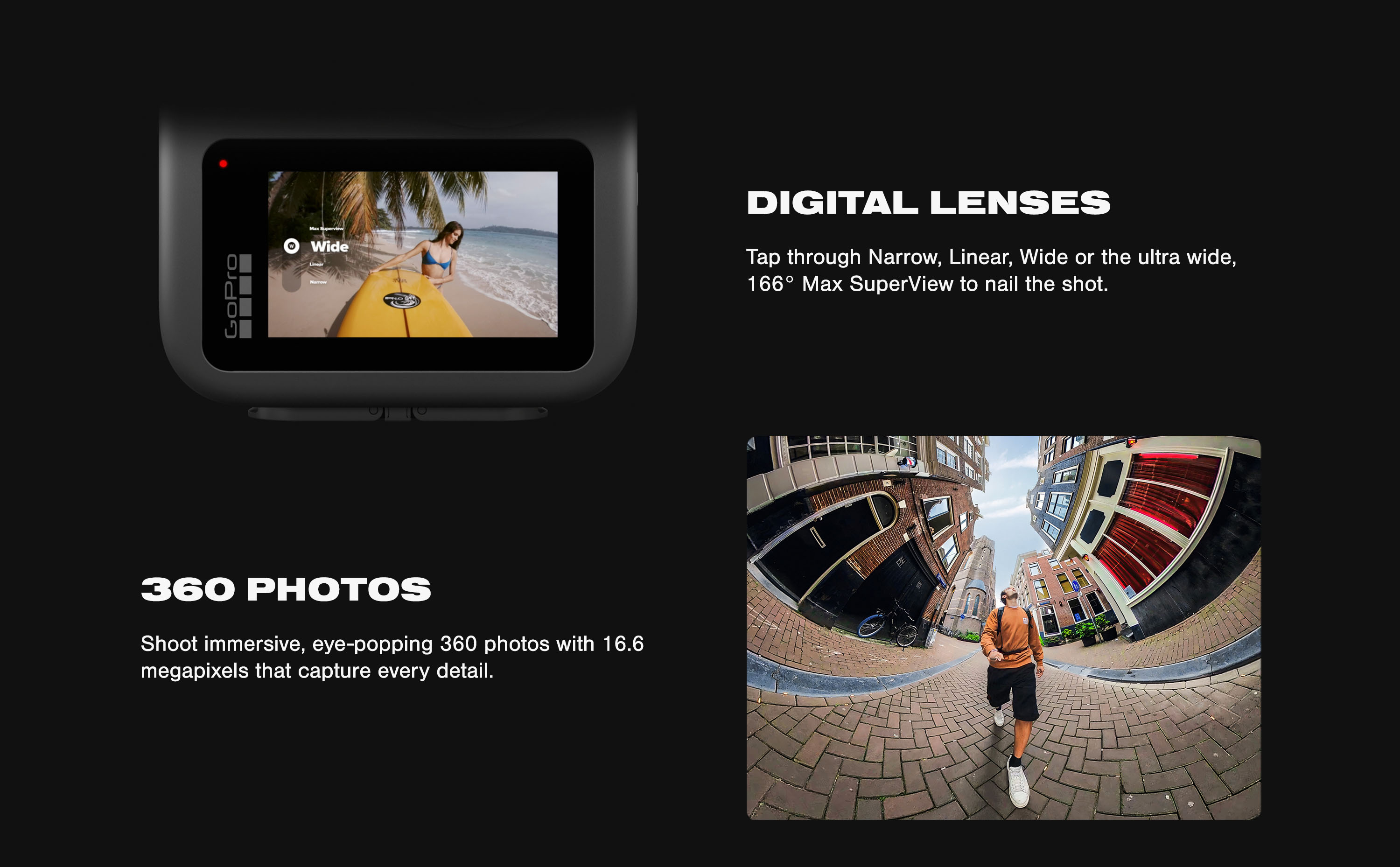 GoPro Max 360 Camera (360 Video Photo/5.6k/KeyFrames/Waterproof ...