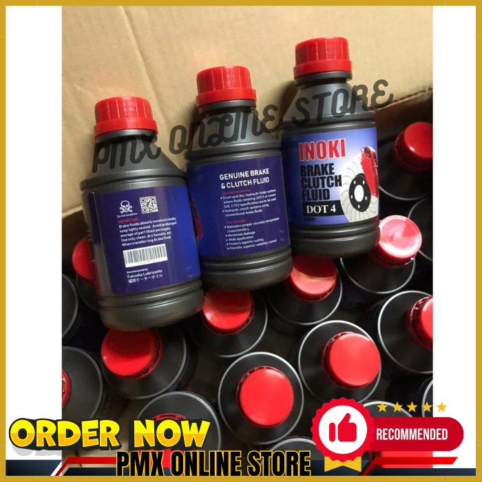 INOKI Brake Oil Dot 4 Minyak Brek Dot4 Brake Clutch Oil Fluid 400G【NEW ...