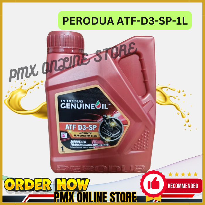 PERODUA D3-SP (1L )Red Auto Transmission Fluid ATF For Perodua Proton ...