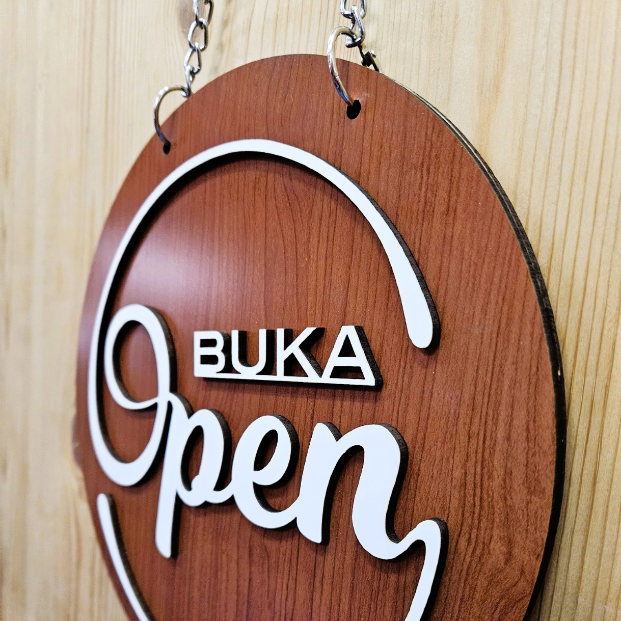 Sign Open Close Indoor signage Papan Tanda Buka Dan Tutup 25cm | Shopee ...