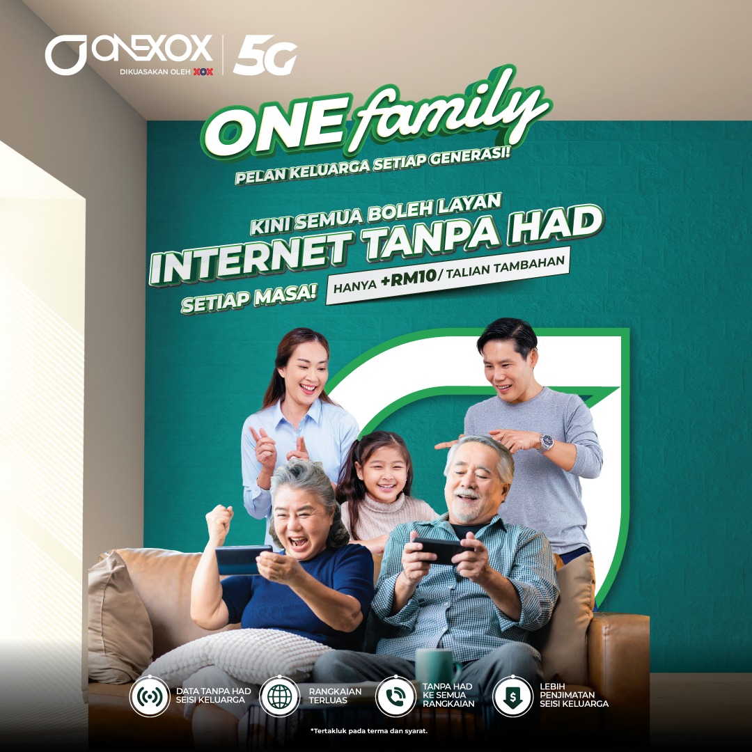 ONEXOX 5G Family plan | Shopee Malaysia