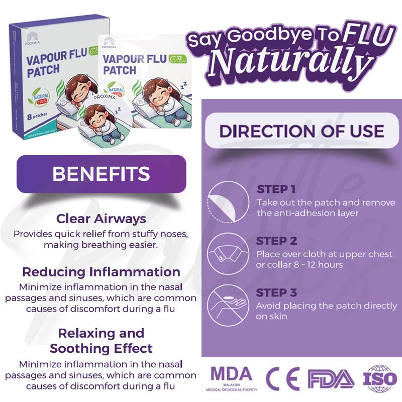 PROXIMA Cough Relief Patch 6's | Mosquito Repellent 100% Natural ...