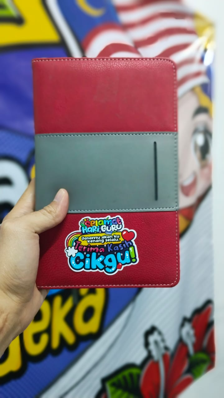 Sticker Hari Guru 2025 (9pcs), Sticker Hari Guru Tulisan & Corak Comel ...