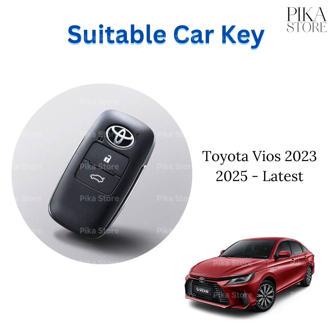 TOYOTA Vios 2023 Key Cover Vios Key Cover 2024 Keyless Remote Sarung ...