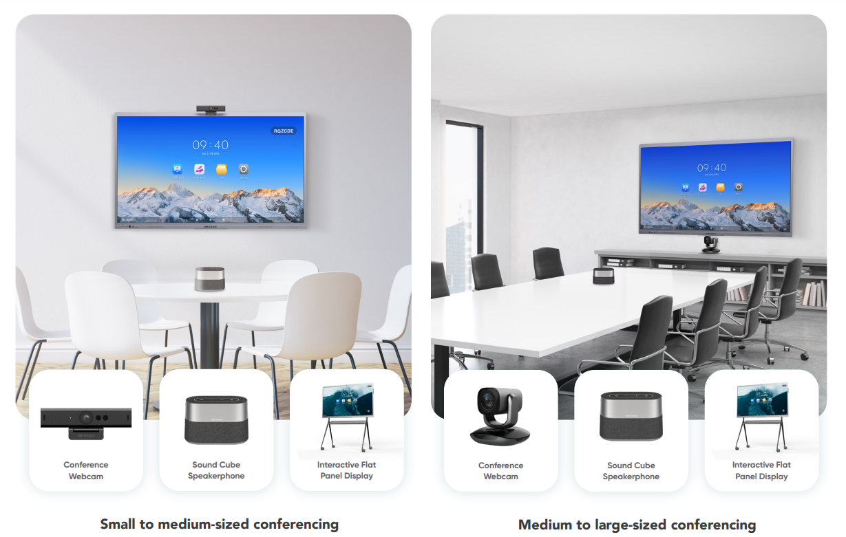 Hikvision DS-D5C86RB/B 86" 4K Interactive Display With Webcam & Mic ...