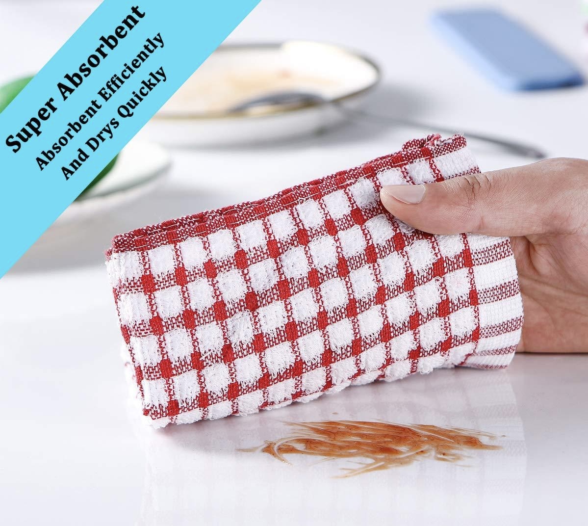 4 helai Kain Lap Dapur Serap Air / Kitchen Towel / Tuala Lap Dapur ...