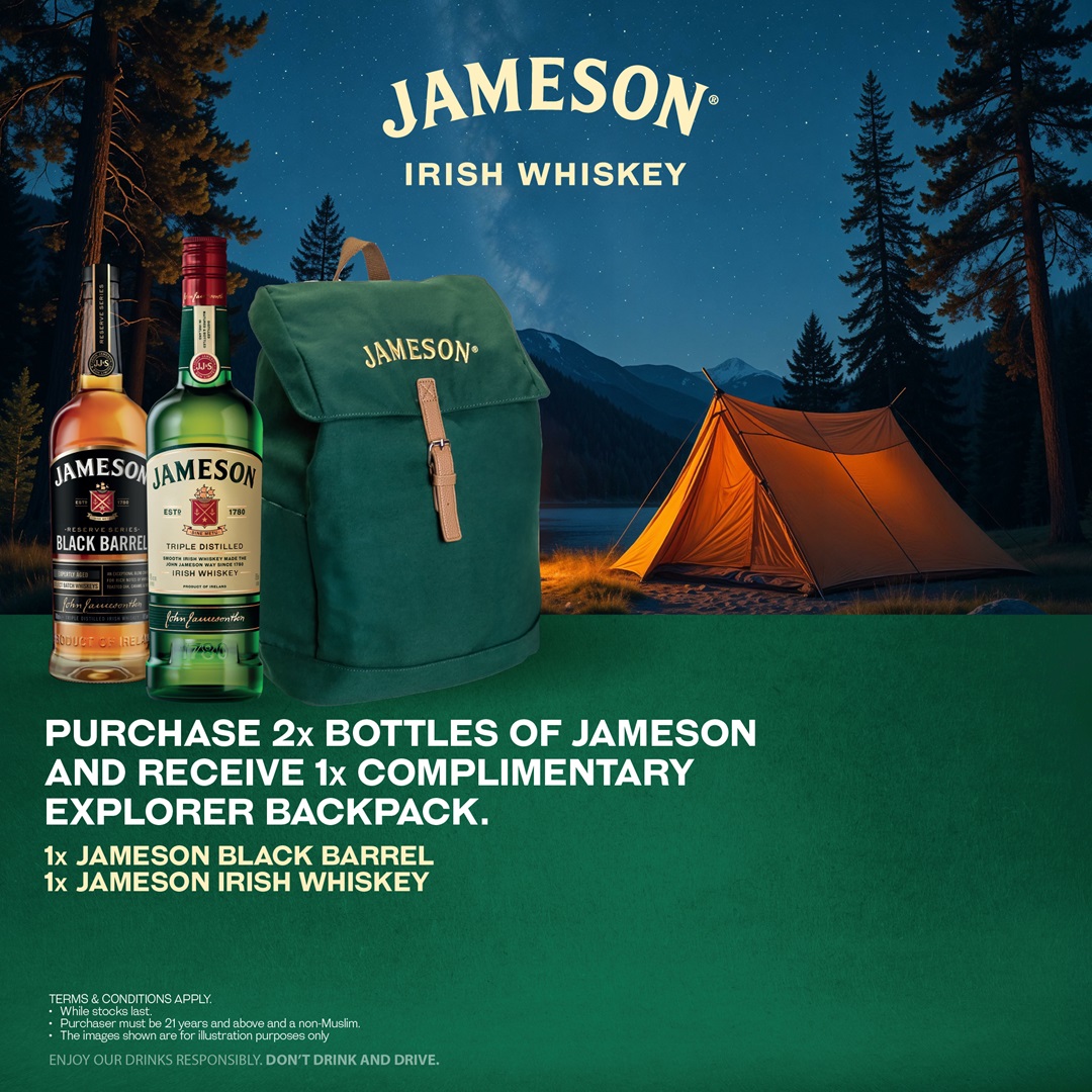 [GIFT WITH PURCHASE] Jameson Backpack | Shopee Malaysia