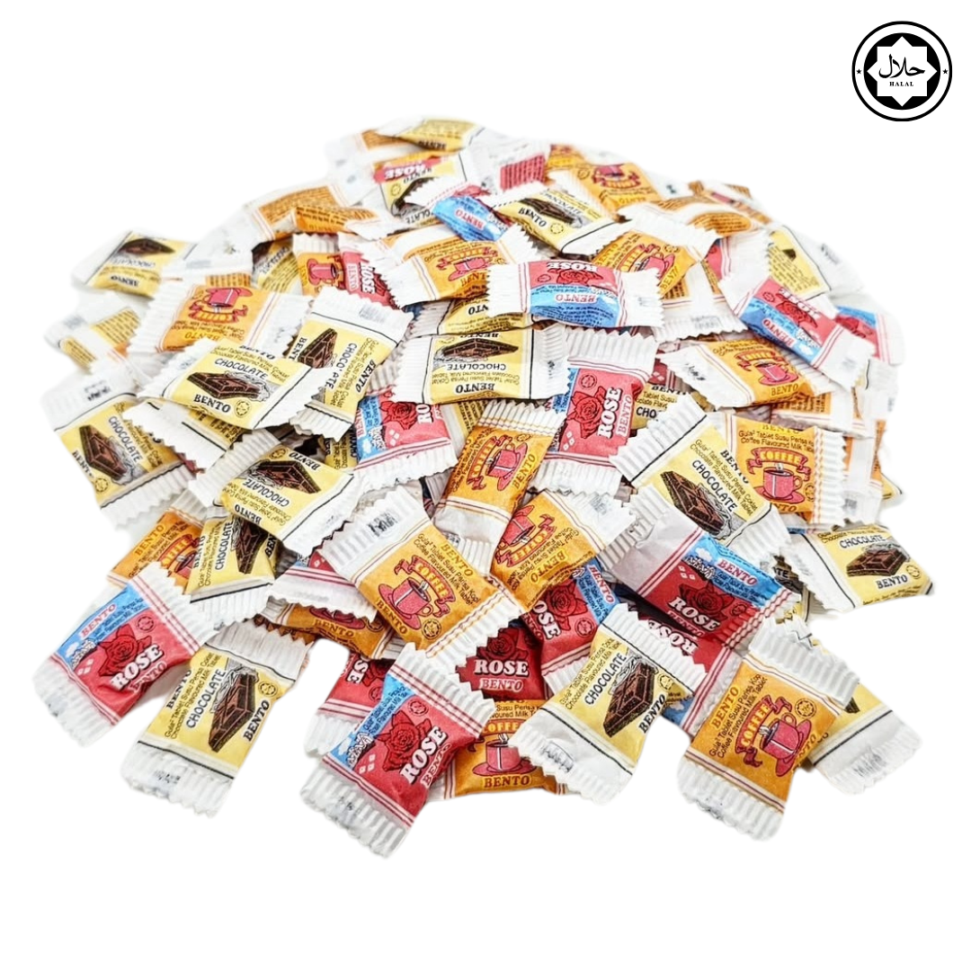 Gula Susu Bento Tablet (50 / 100 / 200 / 1kg - HALAL) Childhood Milk ...