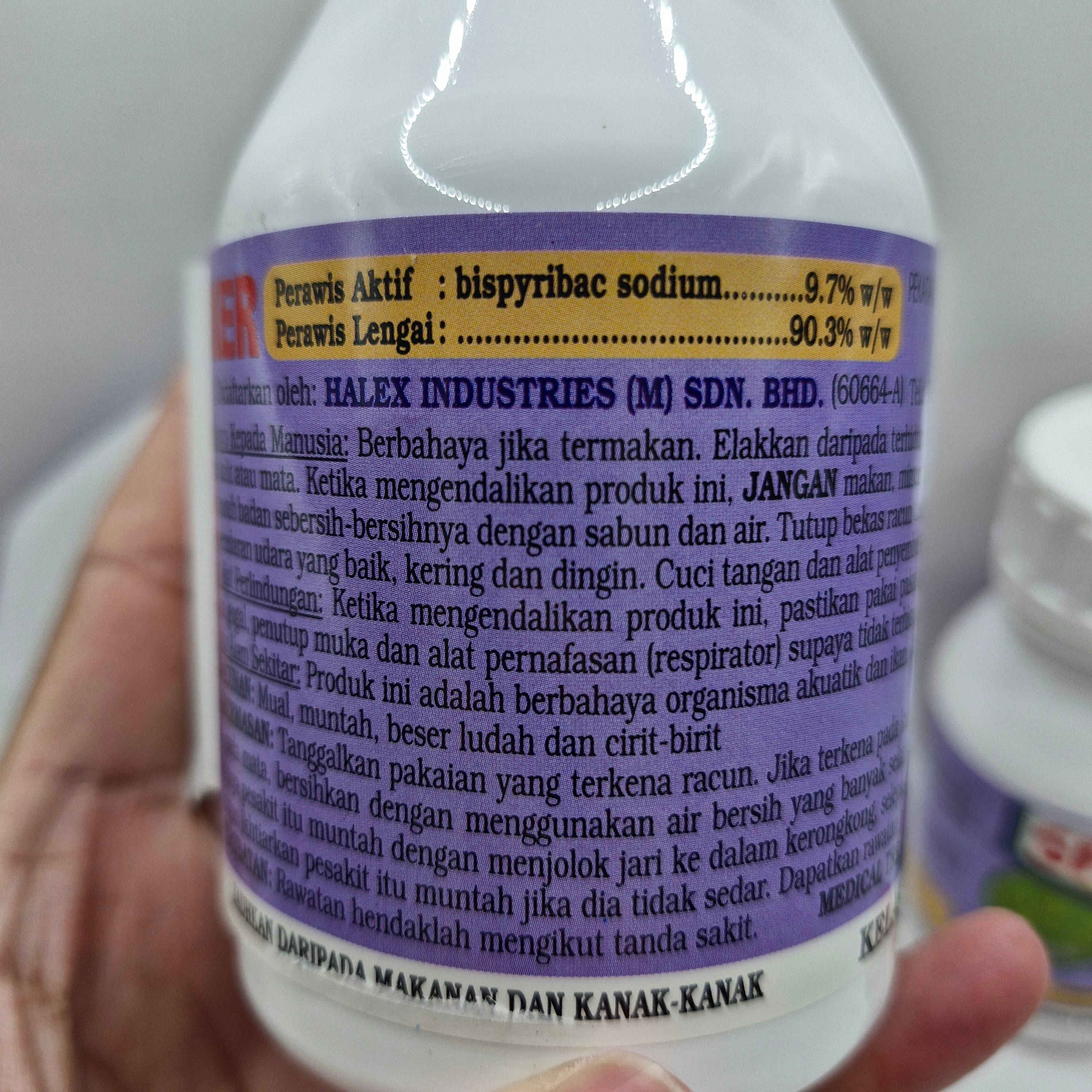 HALEX Racun Rumput Spiker 250ml efisien cepat praktikal berkualiti ...