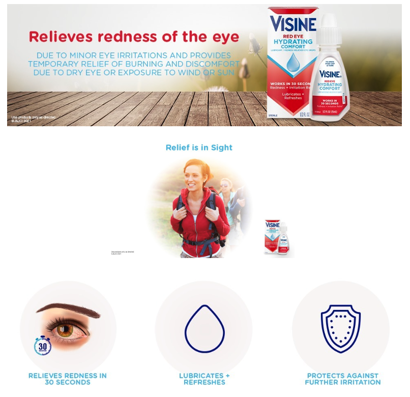 Visine Eye Drops | Red Eye | Allergy Eye Multi-Action | Hydrating ...
