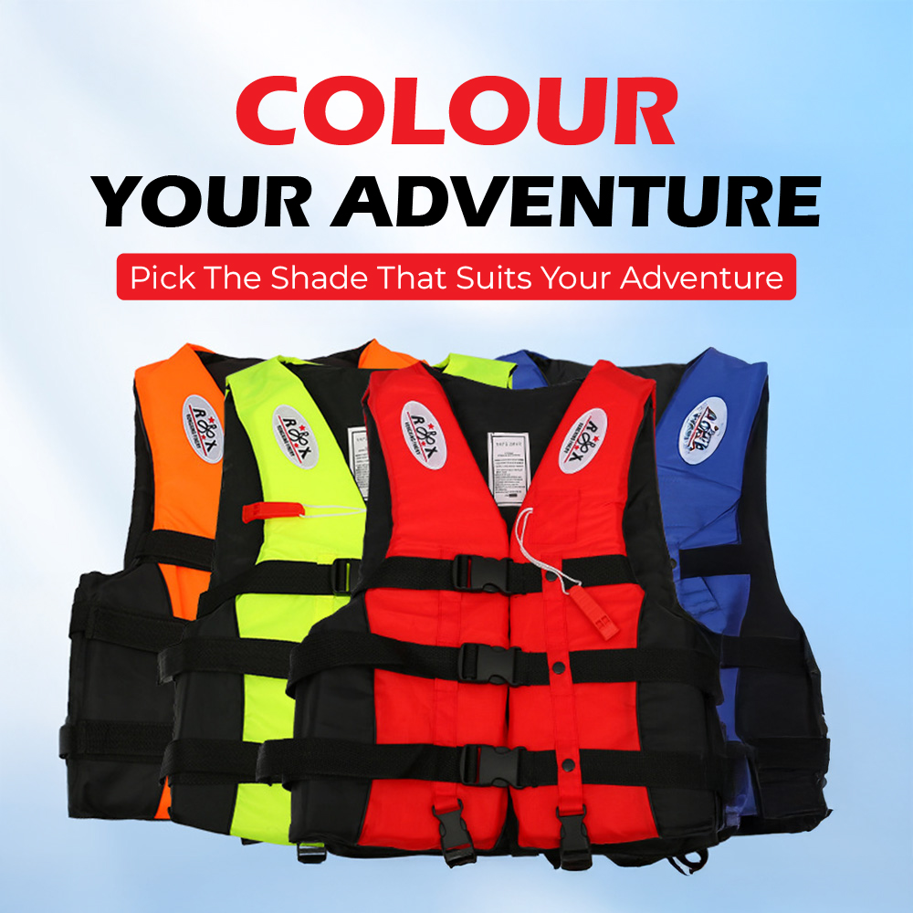 Safety Life Vest Jacket Adults Kids Fishing Life Jacket For Outdoor ...