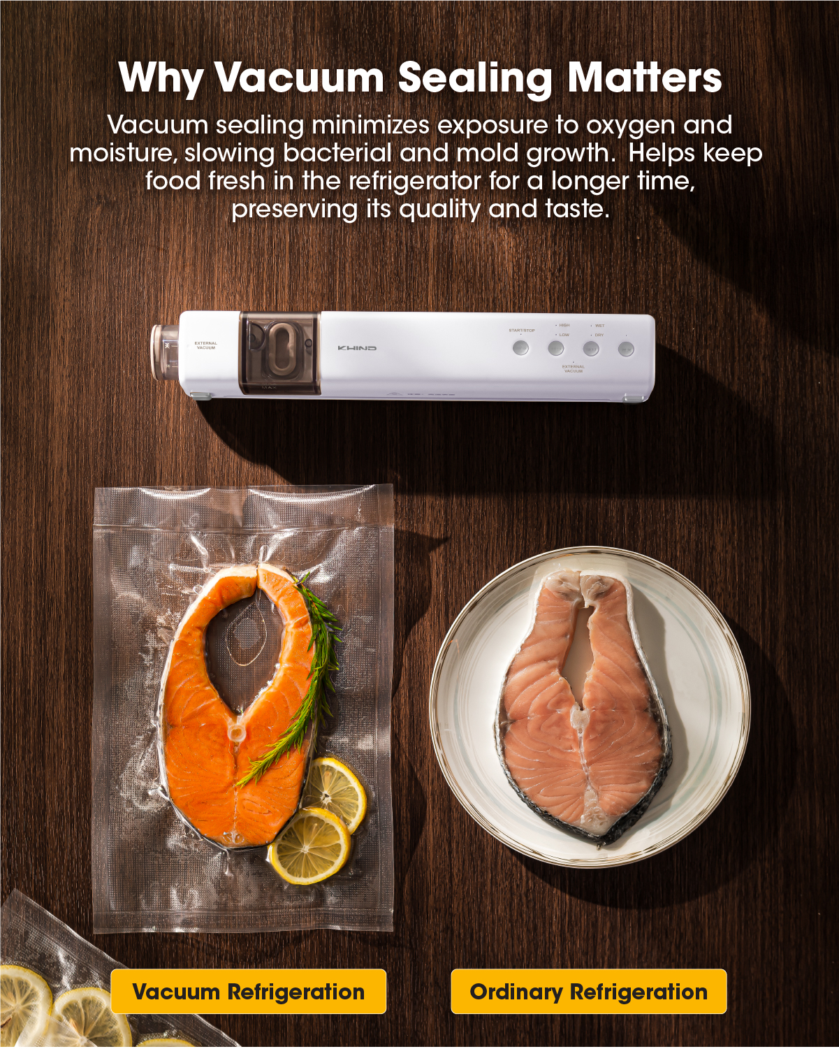 Khind SealMate USB Portable Vacuum Sealer ZVS07EX | Shopee Malaysia