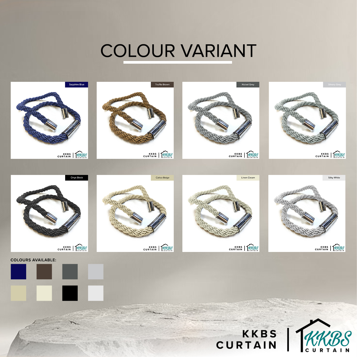 KKBS CURTAIN Mervelie Tali Pengikat Langsir (KKBS CURTAIN Mervelie ...