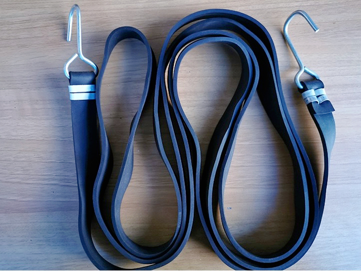 Tali getah tayar,Tali basikal, tali tiup tayar, 2 pencangkuk ikat ...