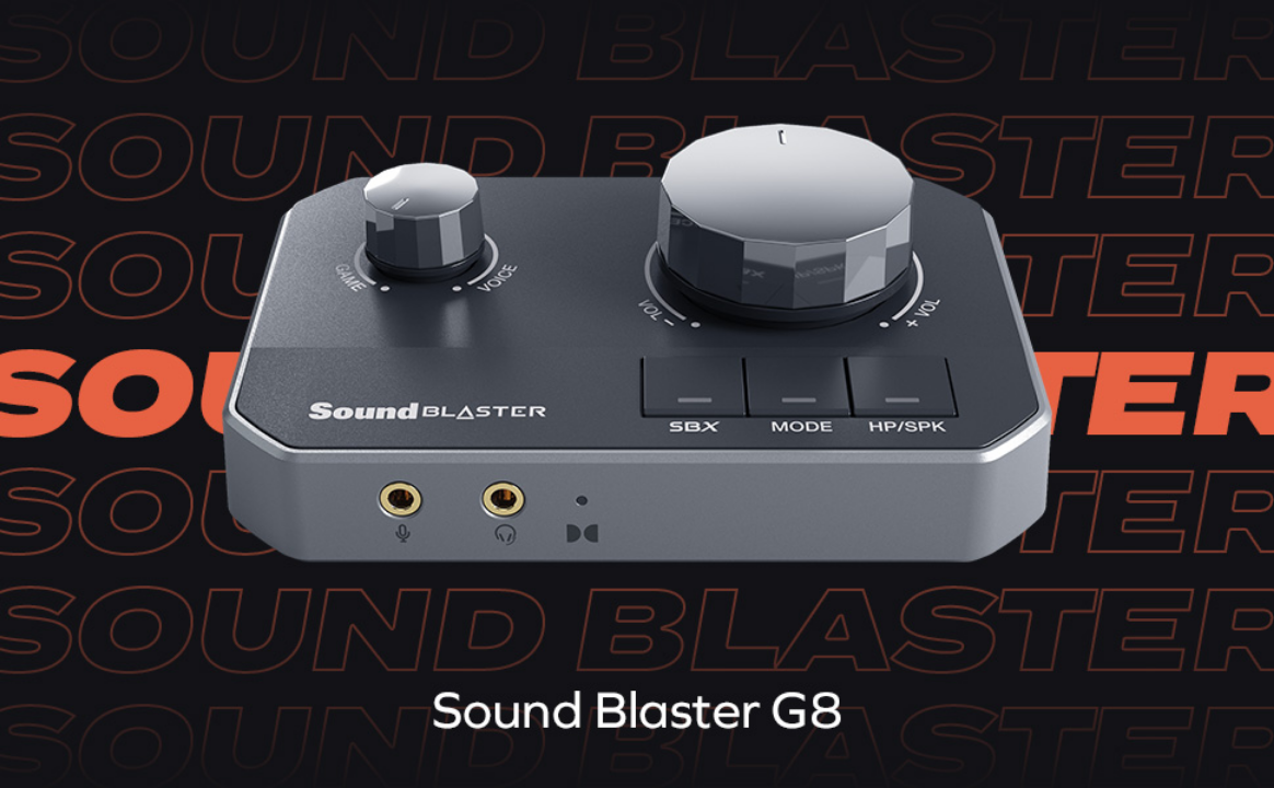 Creative Sound Blaster G8 Hi-Res Gaming DUAL USB DAC and Amp(SB1900)for ...