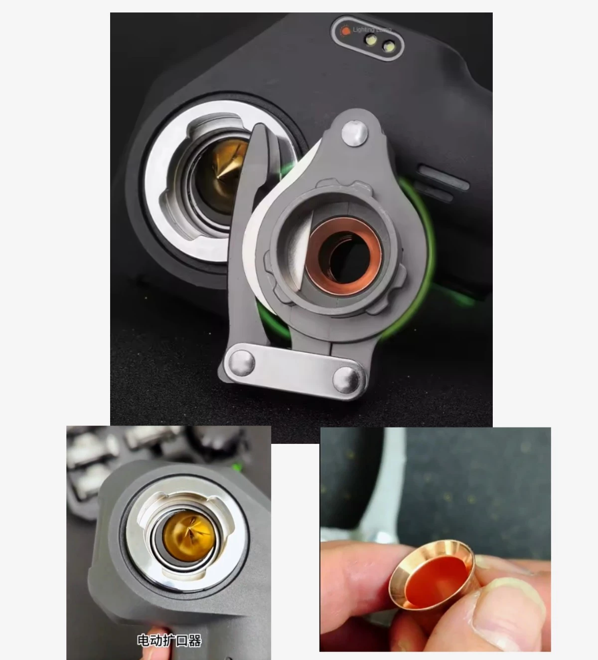 ELECTRIC BATTERY COPPER TUBE EXPANDER FLARING TOOL ST-E800A (1/4"-3/4 ...