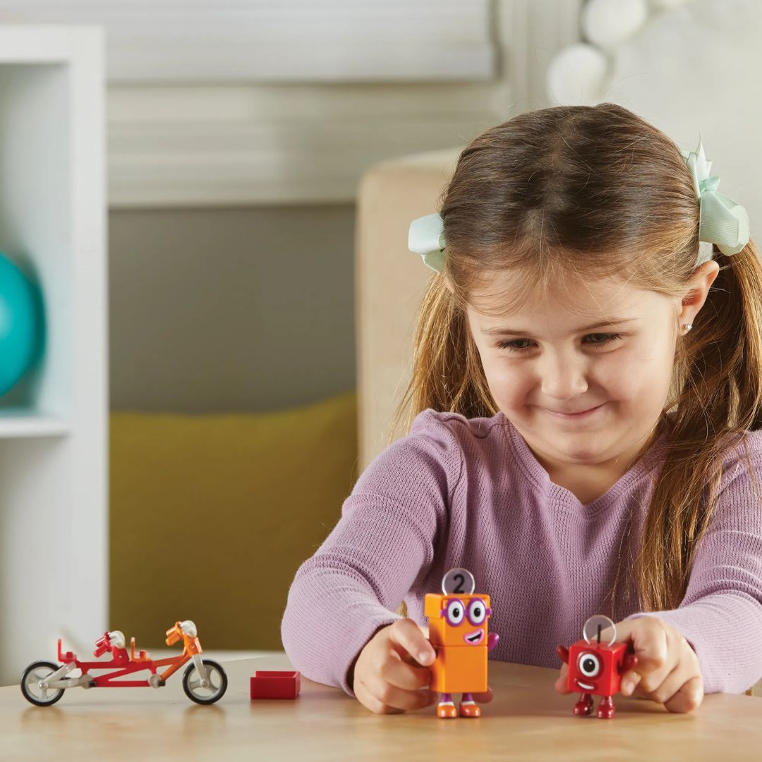 Learning Resources Numberblocks One and Two Bike Adventure Figure Pack ...