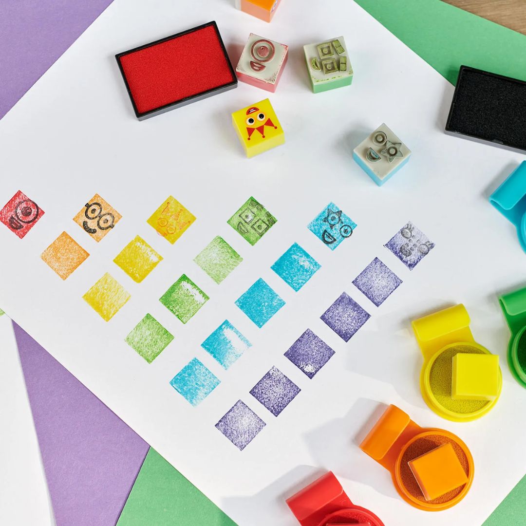 Numberblocks Stampoline Park Stamp Activity Set by hand2mind- Age 3 ...