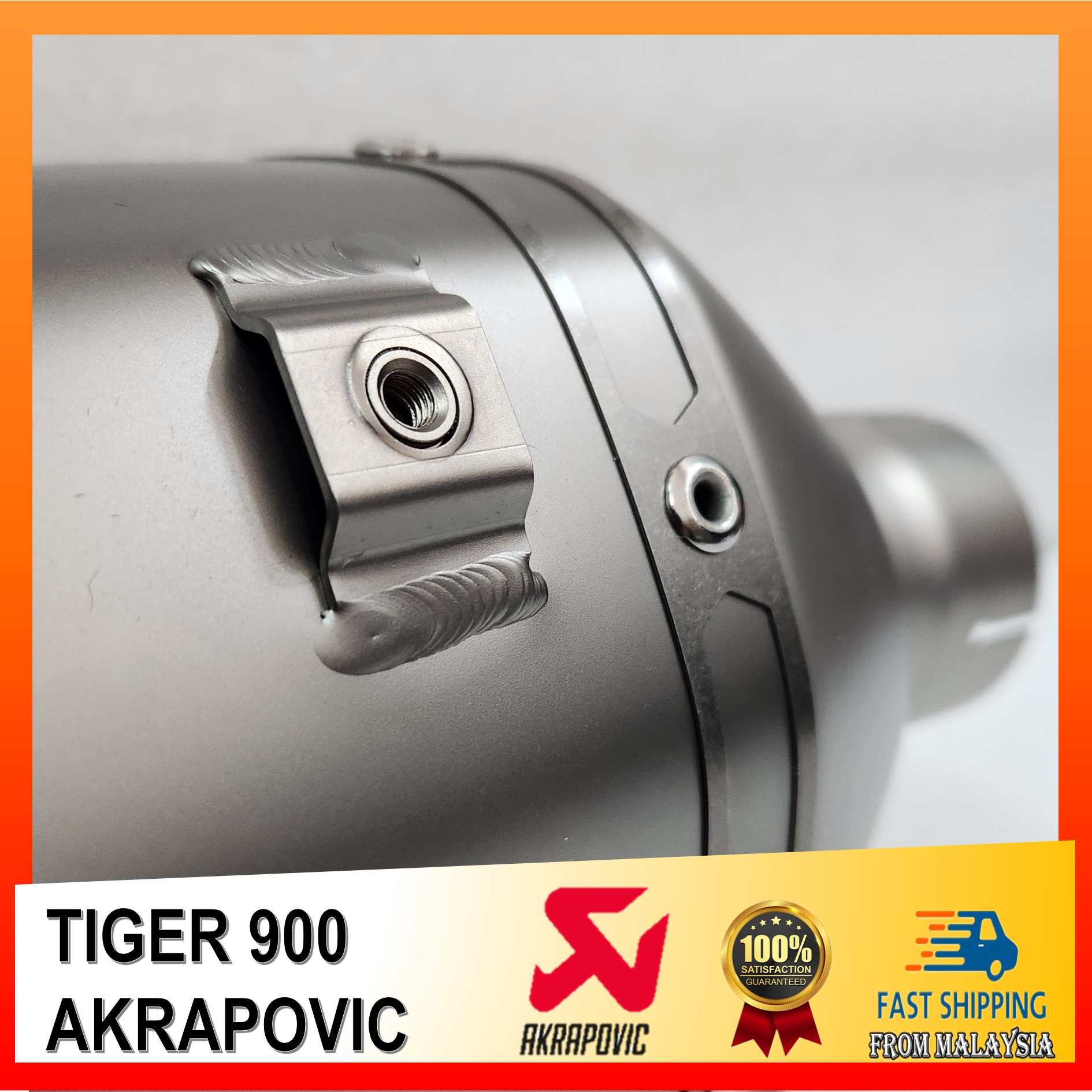 TRIUMPH TIGER 900 850 AKRAPOVIC EXHAUST - RACE-BRED PERFORMANCE & SOUND ...