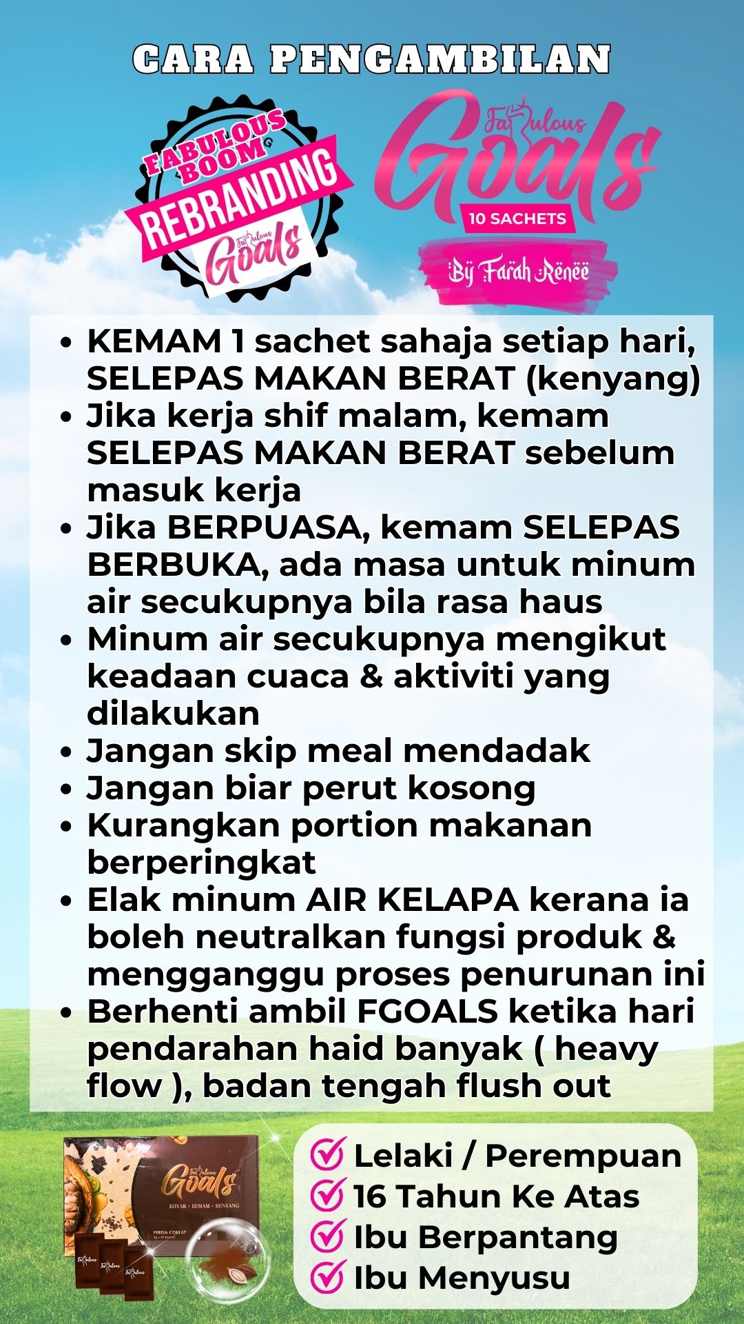 Free Gift Fabulous Goals Boom Toxxx Original HQ Nak Bakar Lemak Seawal ...