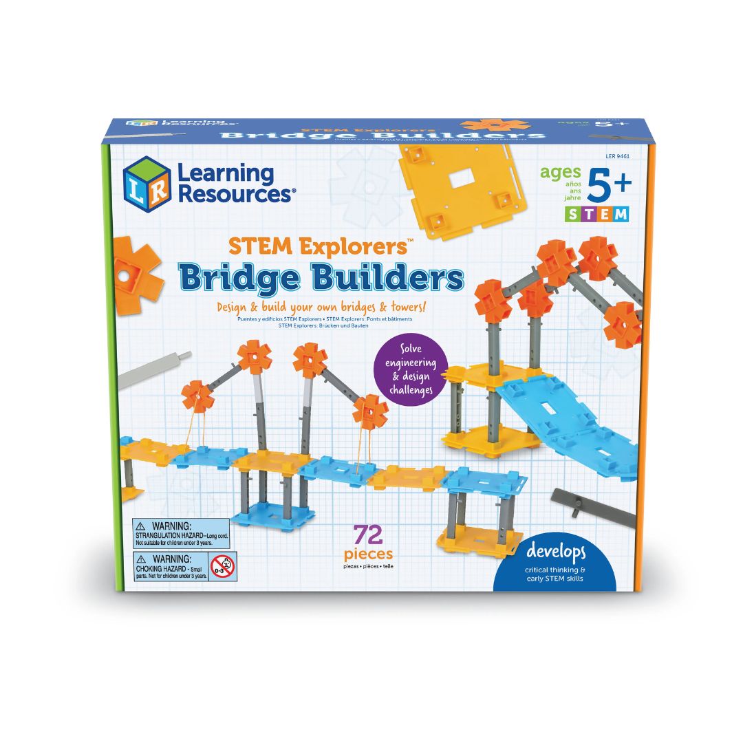 Learning Resources STEM Explorers Bridge Builders- Age 5+, STEM, Fine ...